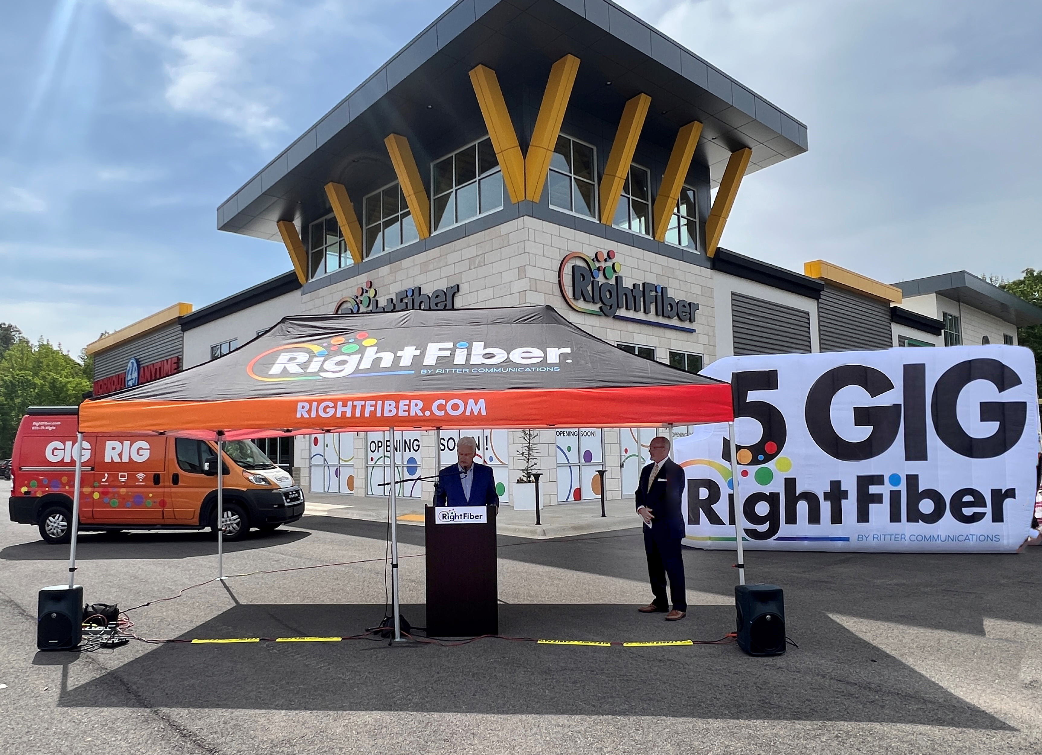 RIGHTFIBER LAUNCHES 5 GIG FIBER-TO-THE-HOME INTERNET SPEED